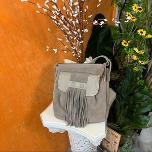 Bags | Alla Agara Large Fringe Crossbody Bag | Poshmark